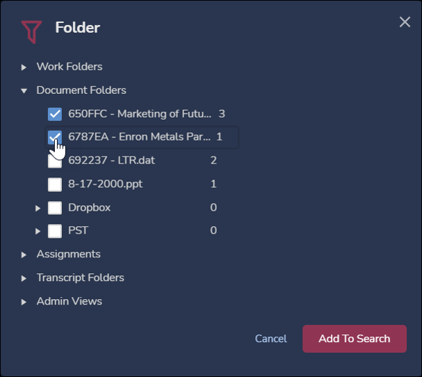 Document Folders vs. Work Folders
